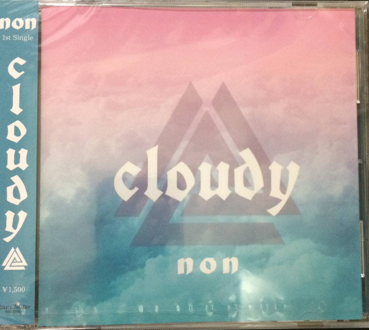 Non First Single – “CLOUDY” CD – Idol Underworld