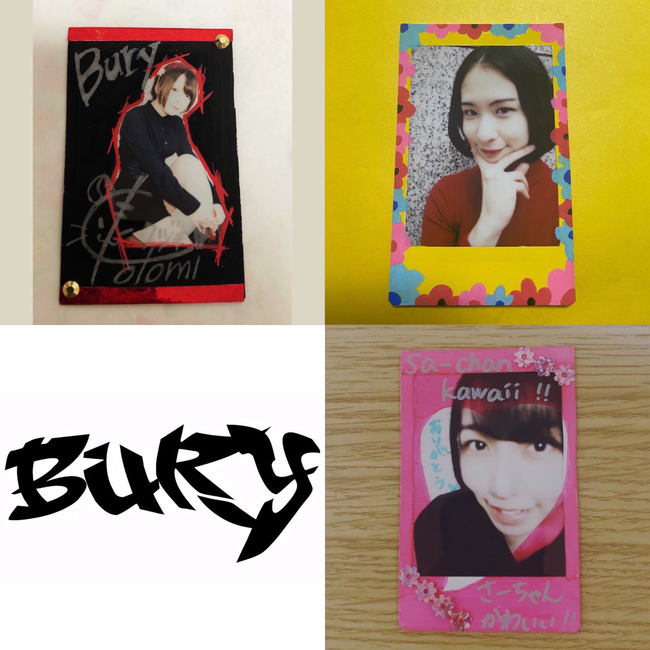 BURY -Signed Cheki Set. – Idol Underworld
