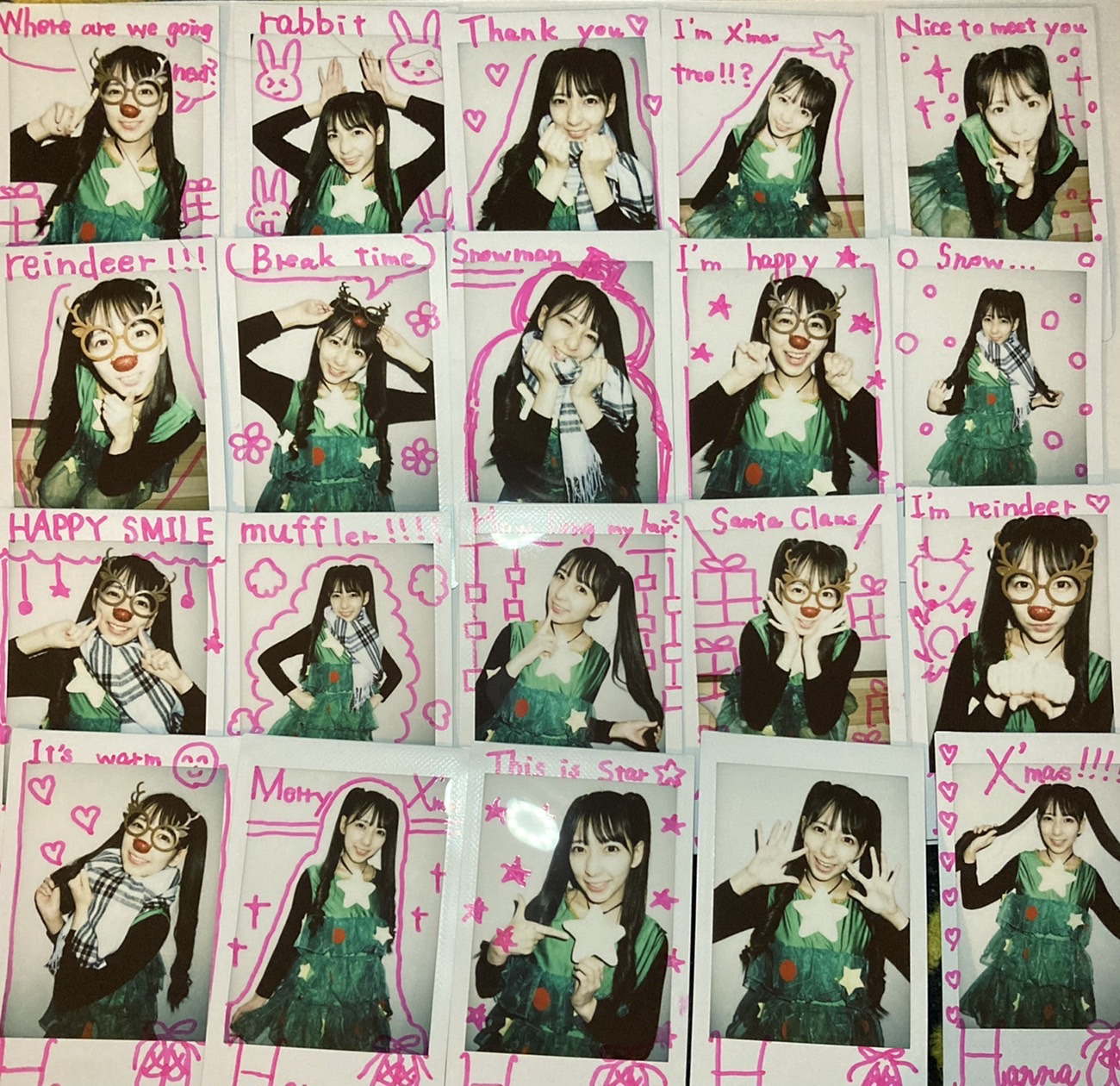 Hana 2021 Christmas Cosplay cheki – Idol Underworld