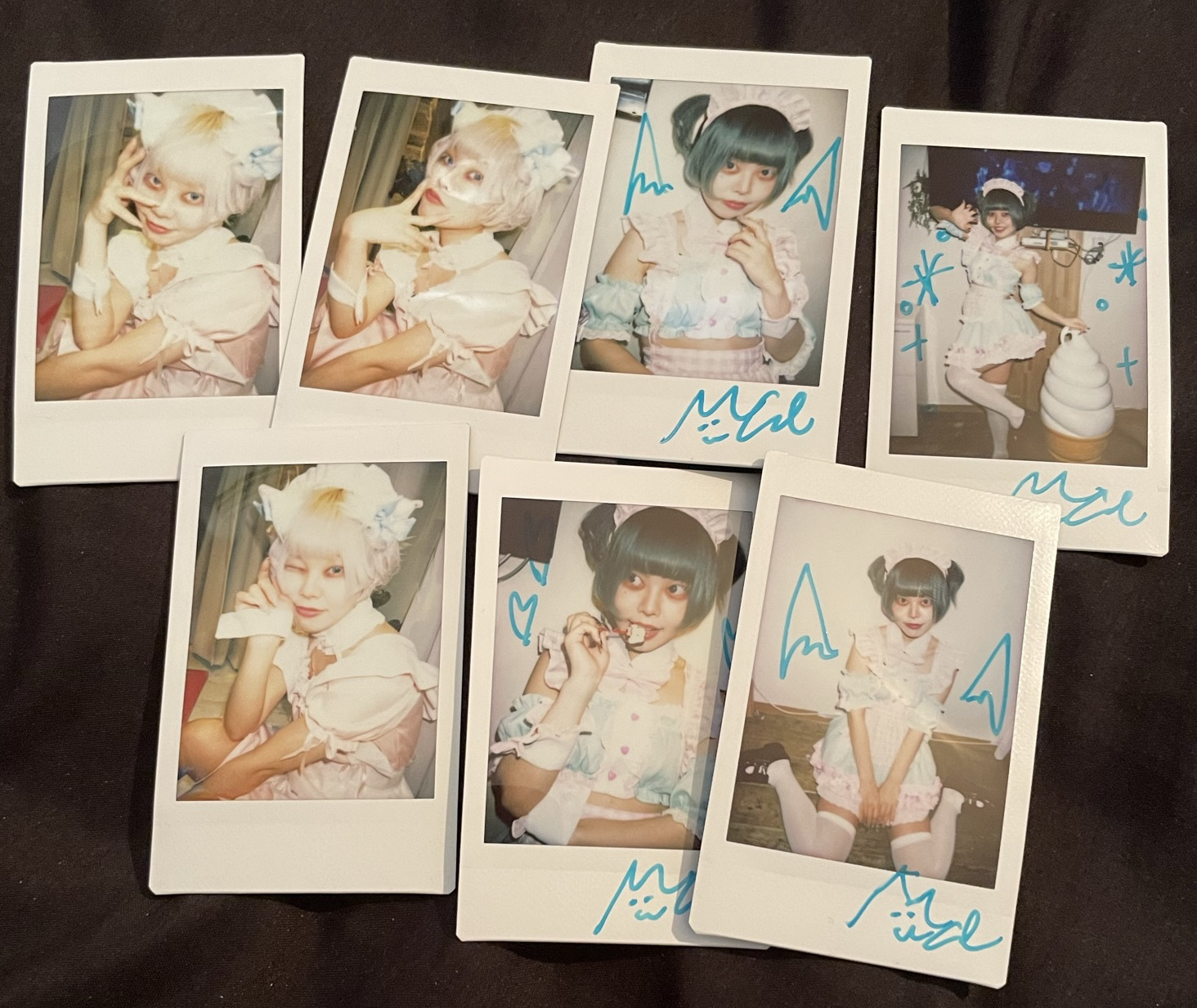 MICHELLE- The Devil’s Killing Merry-Go-Round “NEW MAID” cheki – Idol Underworld